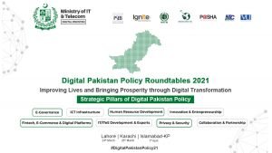 MOITT and Telecom is striving to bring a Digital Pakistan Policy 2021 ...