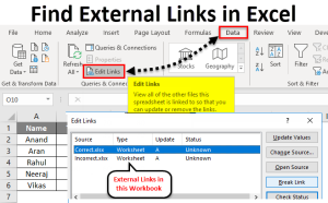 External Links in Excel; How to Find and Edit? – TechMag