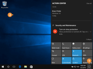 Open and Use Action Center in Windows: 5 Best Ways – TechMag